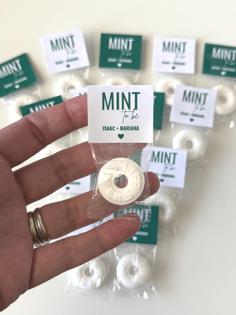 Single Mint Label Template | Blank Template | Svg, Png,pdf, Jpeg, Docx ...