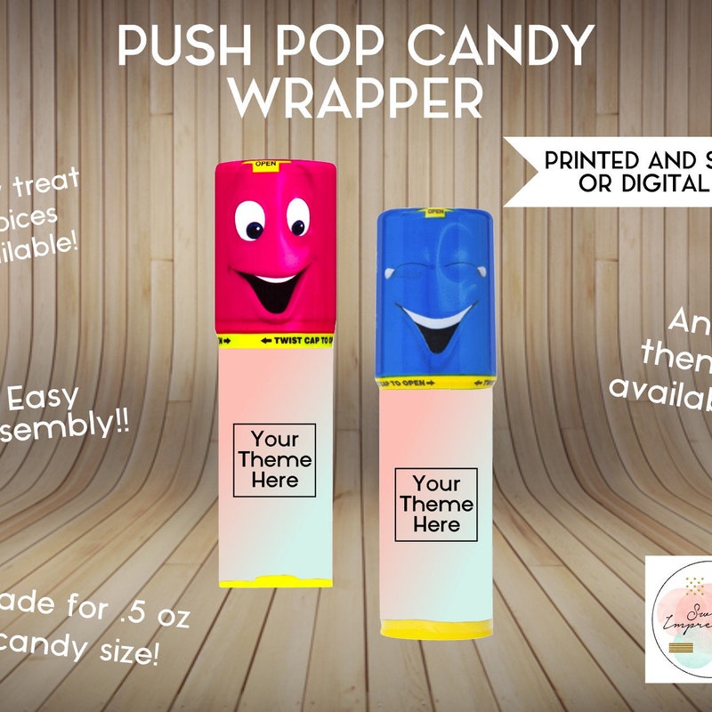 Push Pop Girl - Etsy