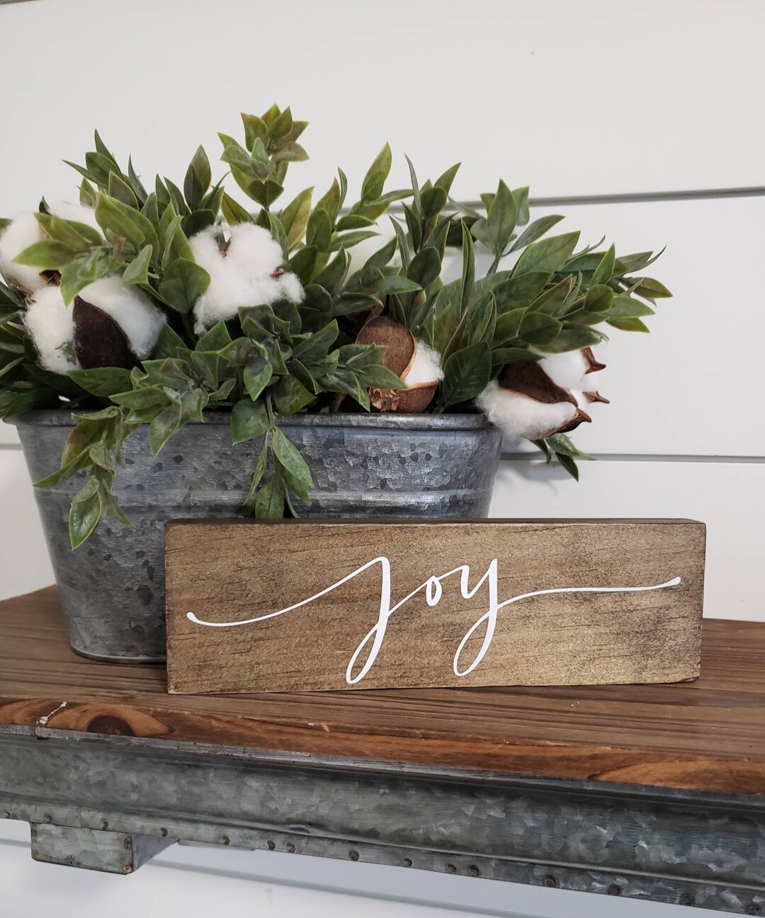 Joy Wood Block Sign, Joy Sign, Christmas Sign, Encouragement Sign, Joy ...