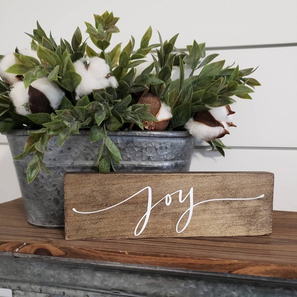 Joy Sign - Etsy