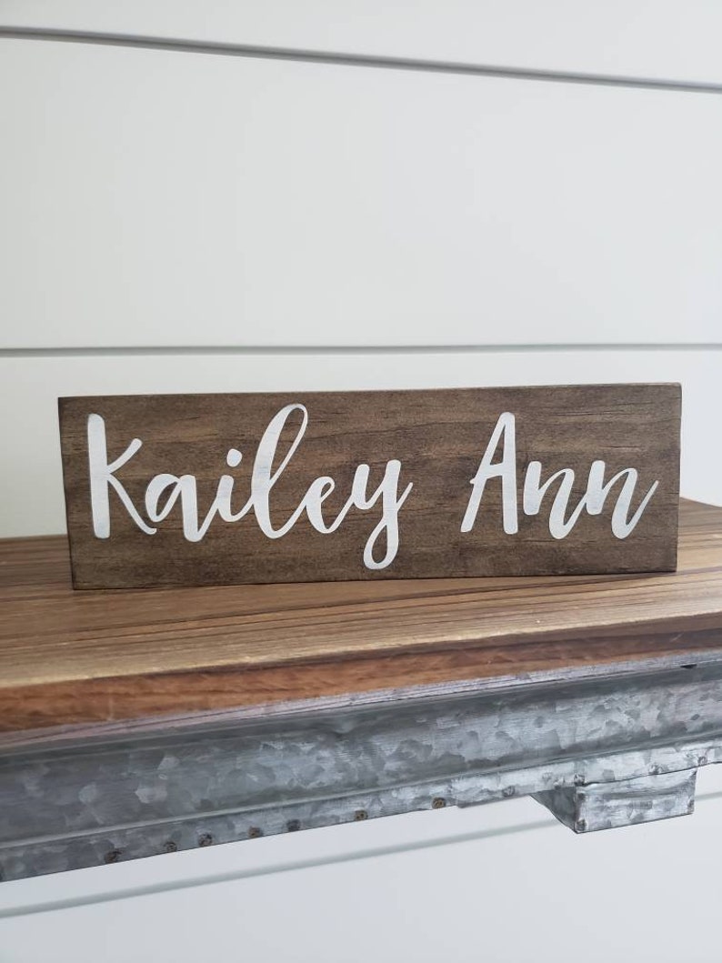 Personalized Name Signs Wooden Name Signs Personalized Sign | Etsy