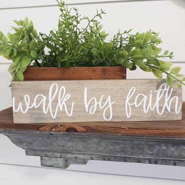 Faith Sign - Etsy