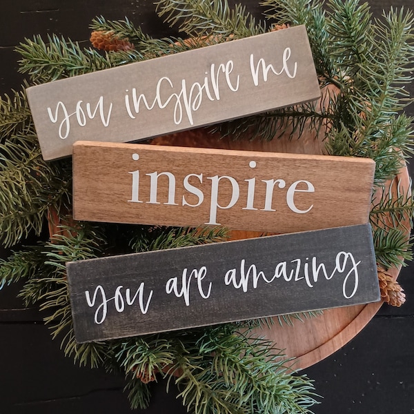 You Inspire Me - Etsy