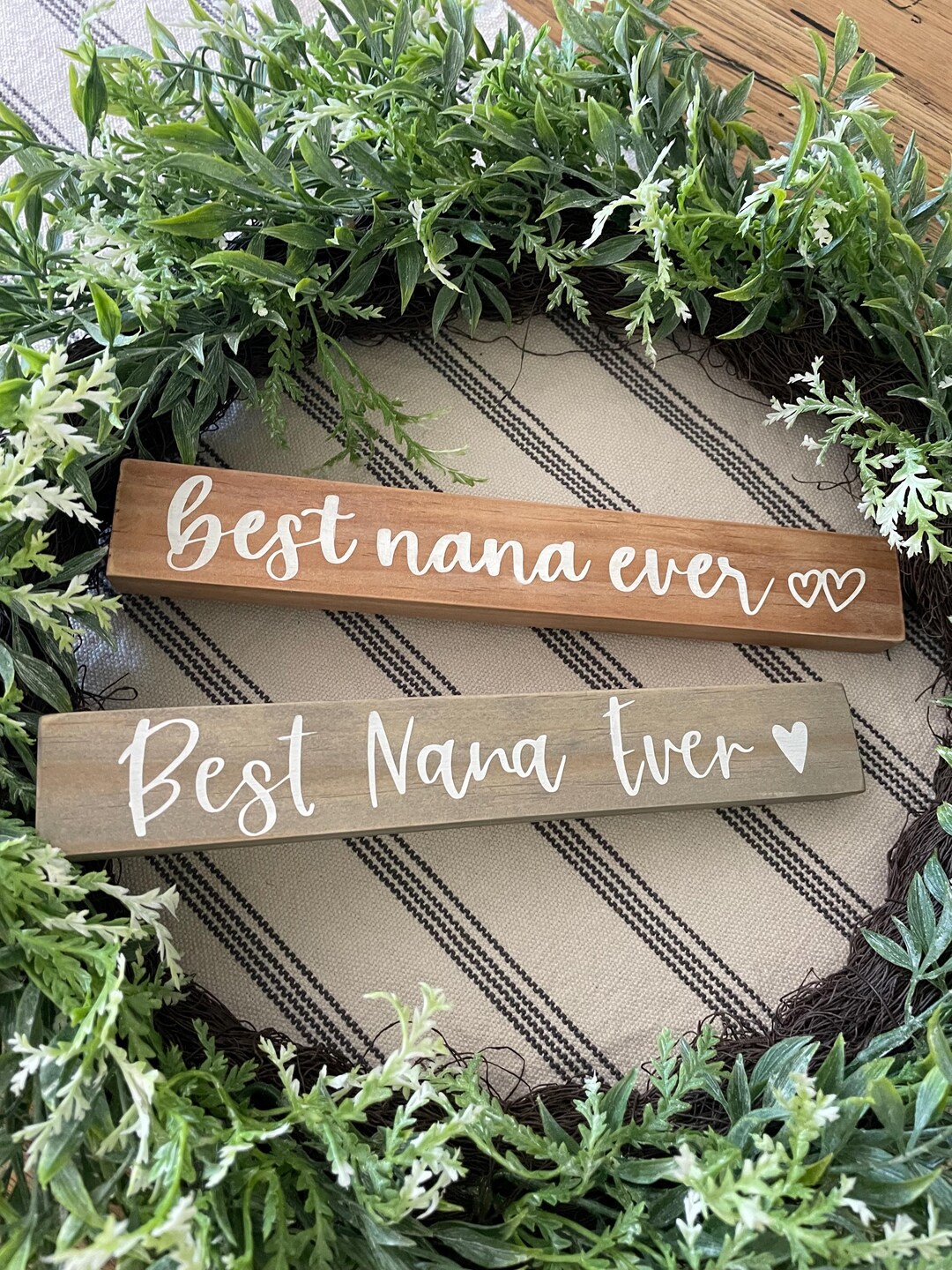 Best Nana Ever Wood Blocks Signs, Gift for Nana, Mother's Day Gift ...