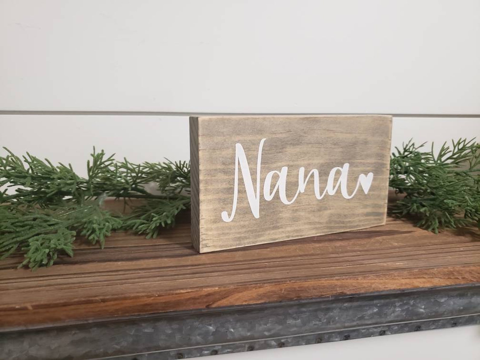 Nana Wood Sign Love Nana Sign Nana Wood Block Sign Nana - Etsy
