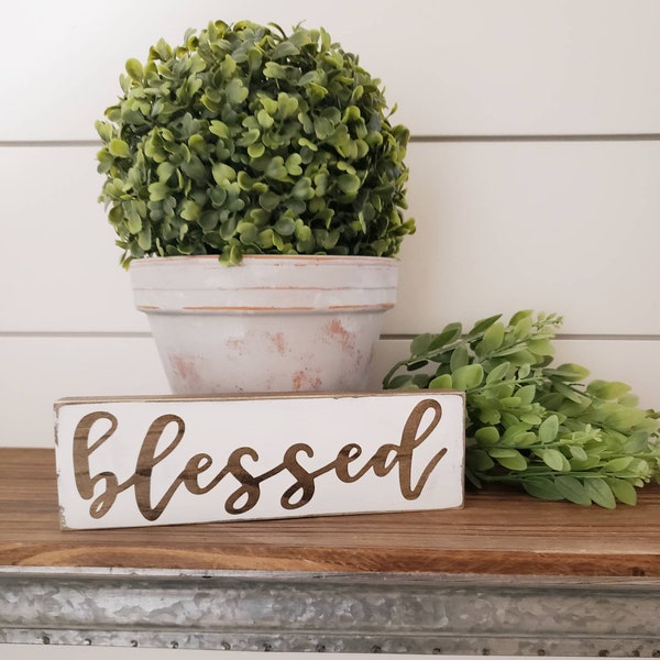 Blessed Sign - Etsy
