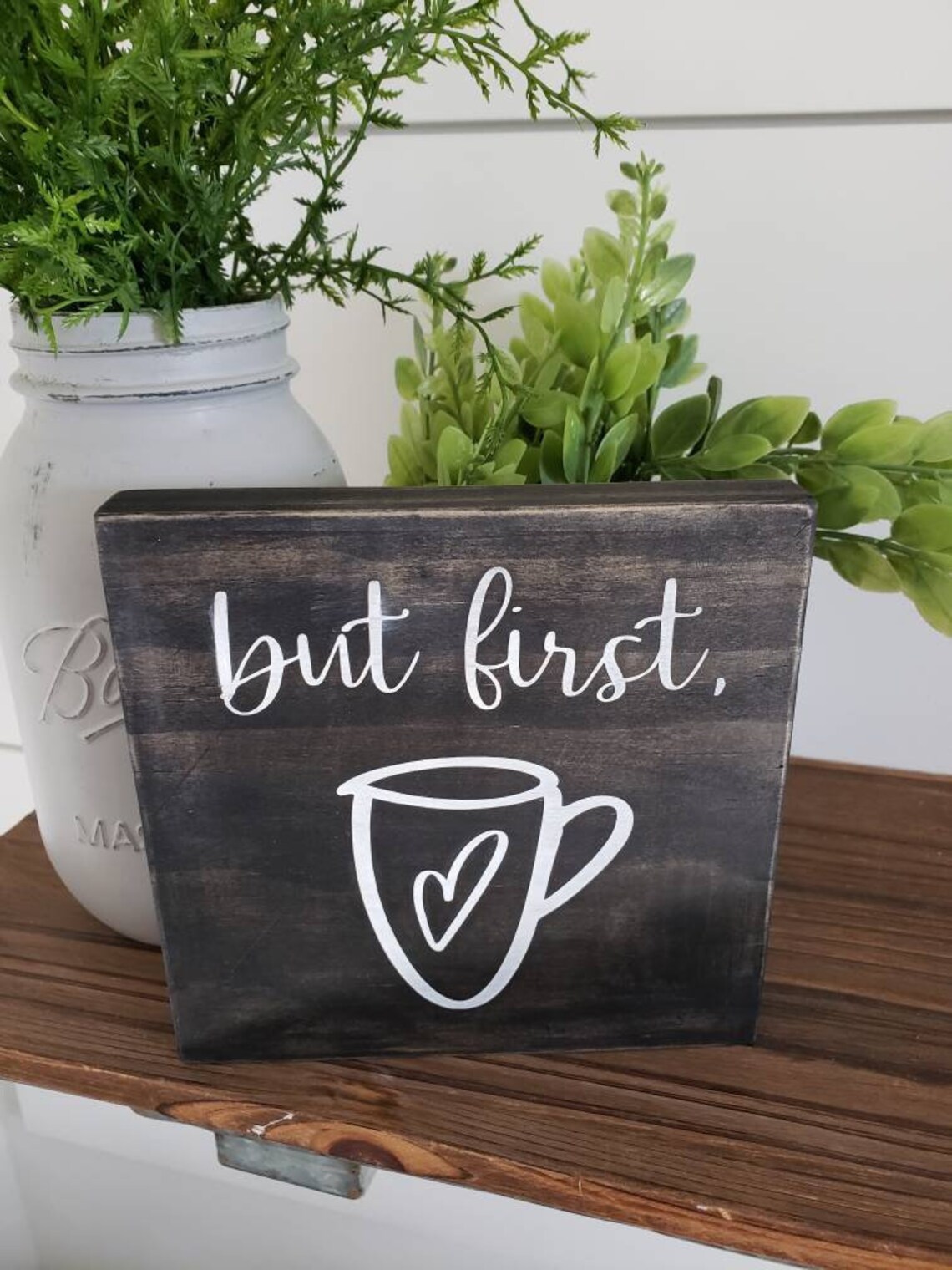 But First Coffee Wood Block but First Your Favorite Beverage - Etsy