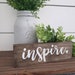 Inspire Sign, Inspire Wooden Sign, Hand Painted Wooden Sign, Gift for ...