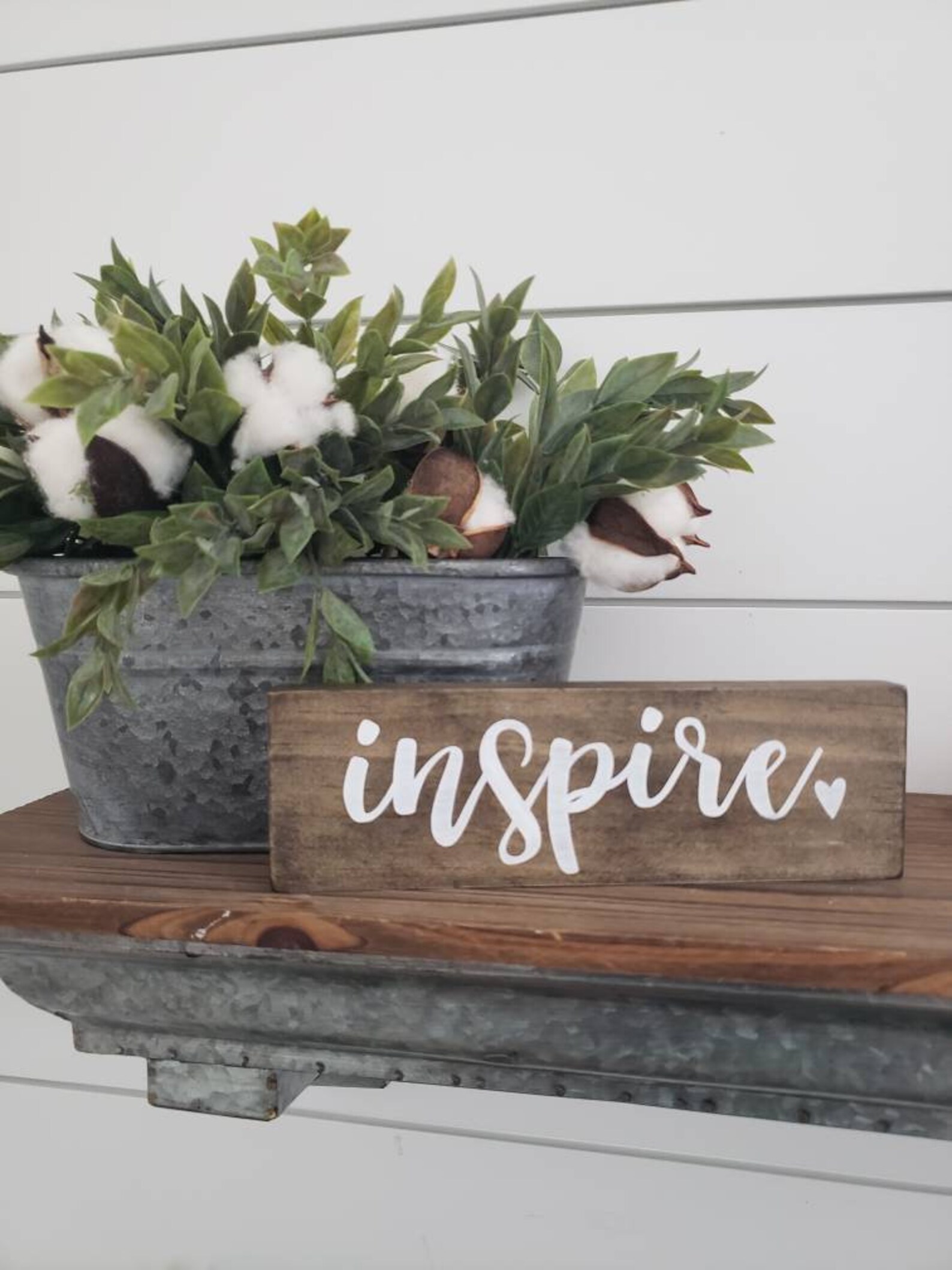 Inspire Sign Inspire Wooden Sign Hand Painted Wooden Sign | Etsy