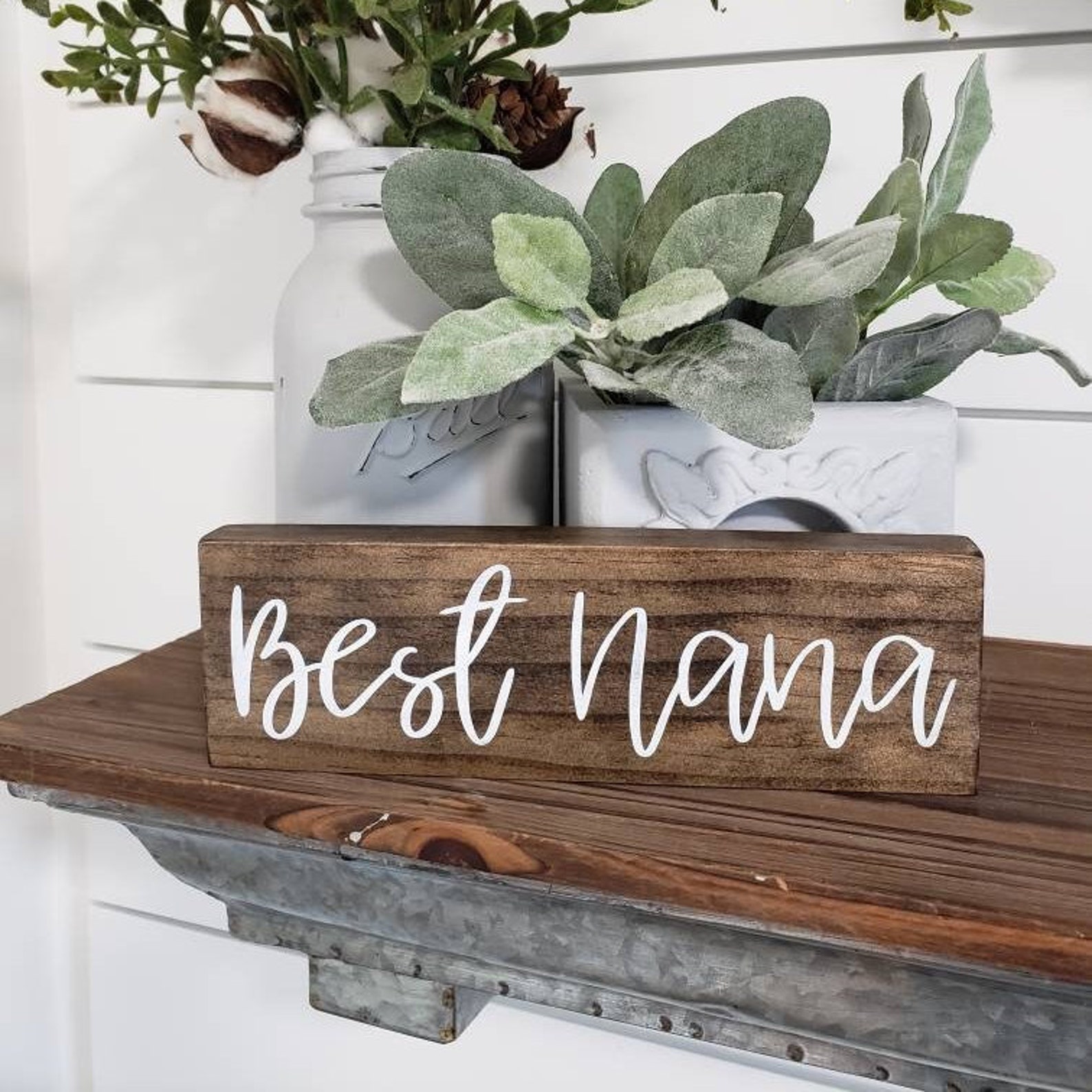 Best Nana Sign, Gift for Grandma, Gift for Mom, Gift for Nana - Etsy
