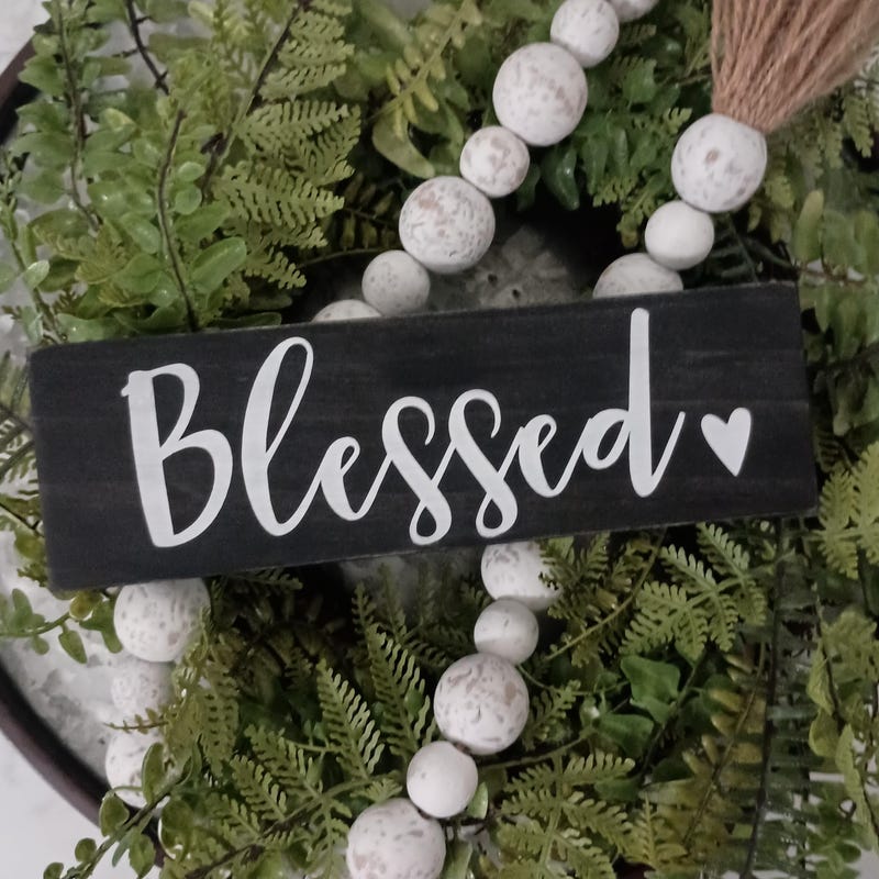 Blessed Sign - Etsy