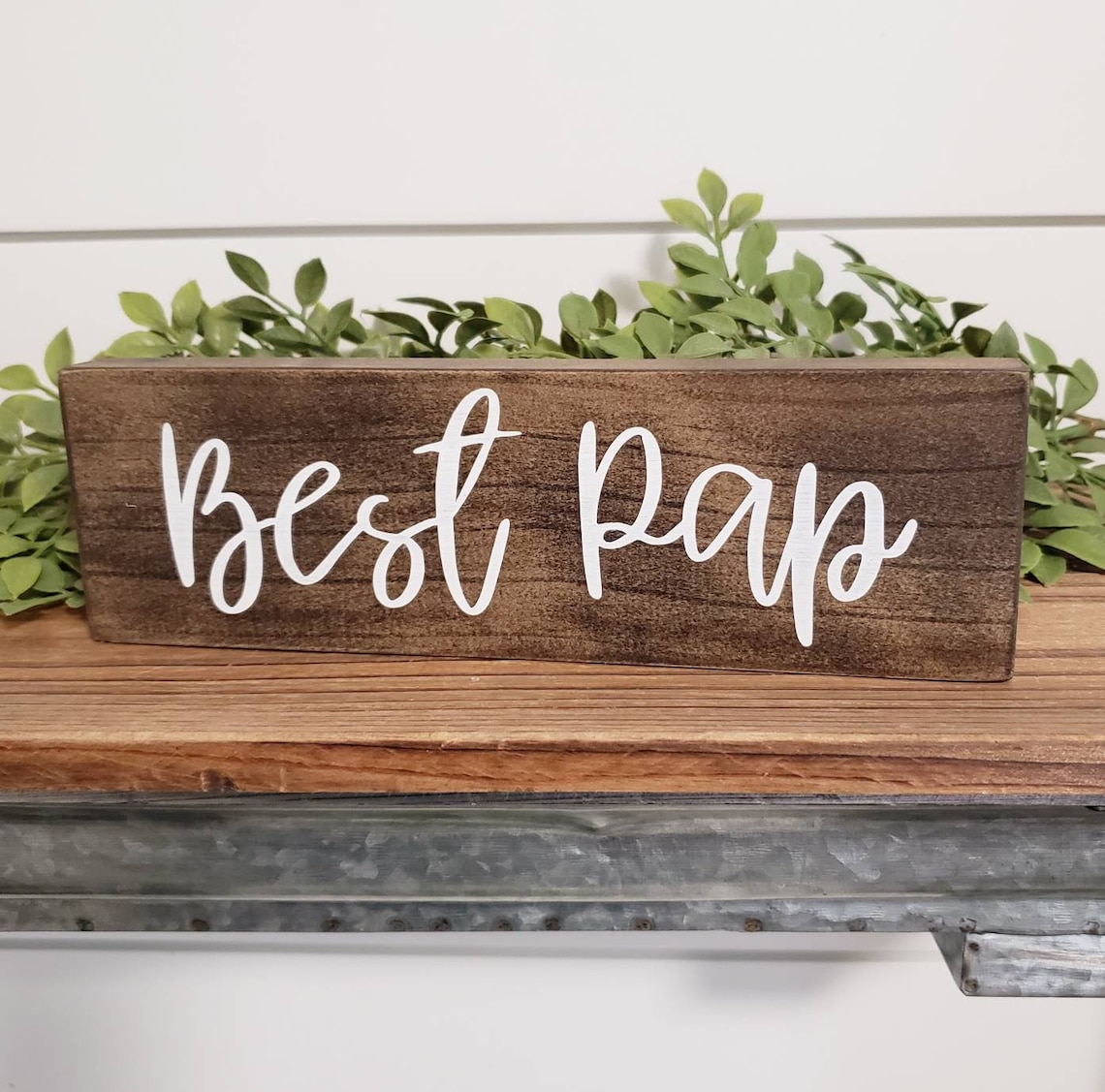 Best Pap Wood Sign Best Pap Sign Gift for Pap Father's | Etsy