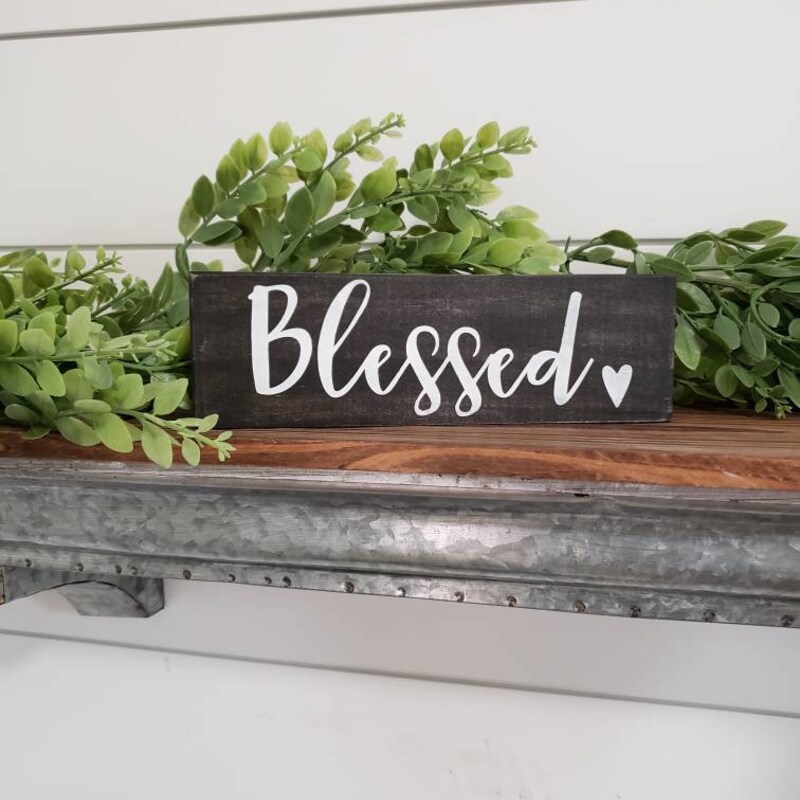 Blessed Sign - Etsy