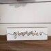 Grammie Sign Grandmother Sign Gift for Grandma Gift for - Etsy