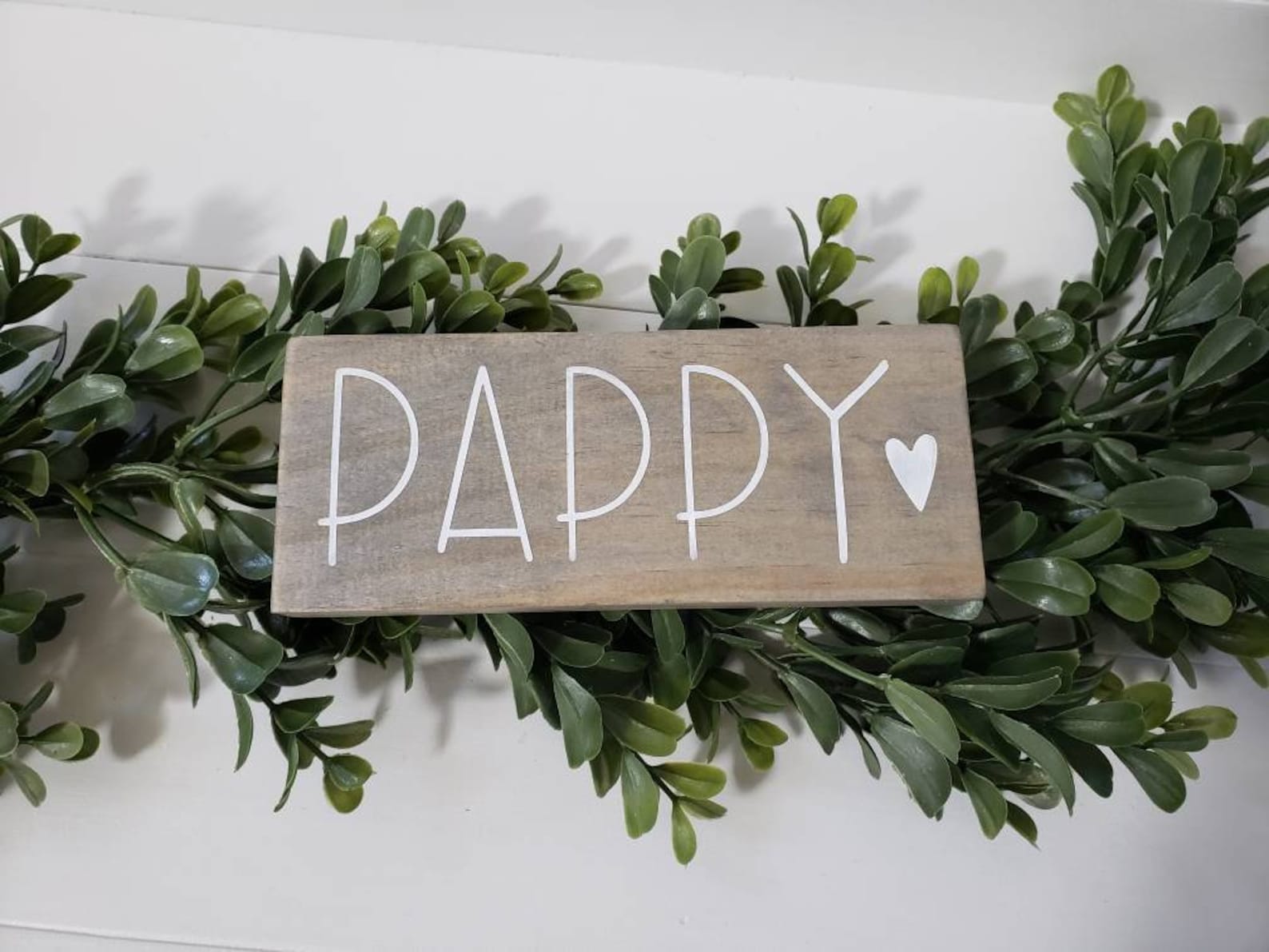 Pappy Wood Sign Gift for Pappy I Love Pappy Sign Gift for | Etsy