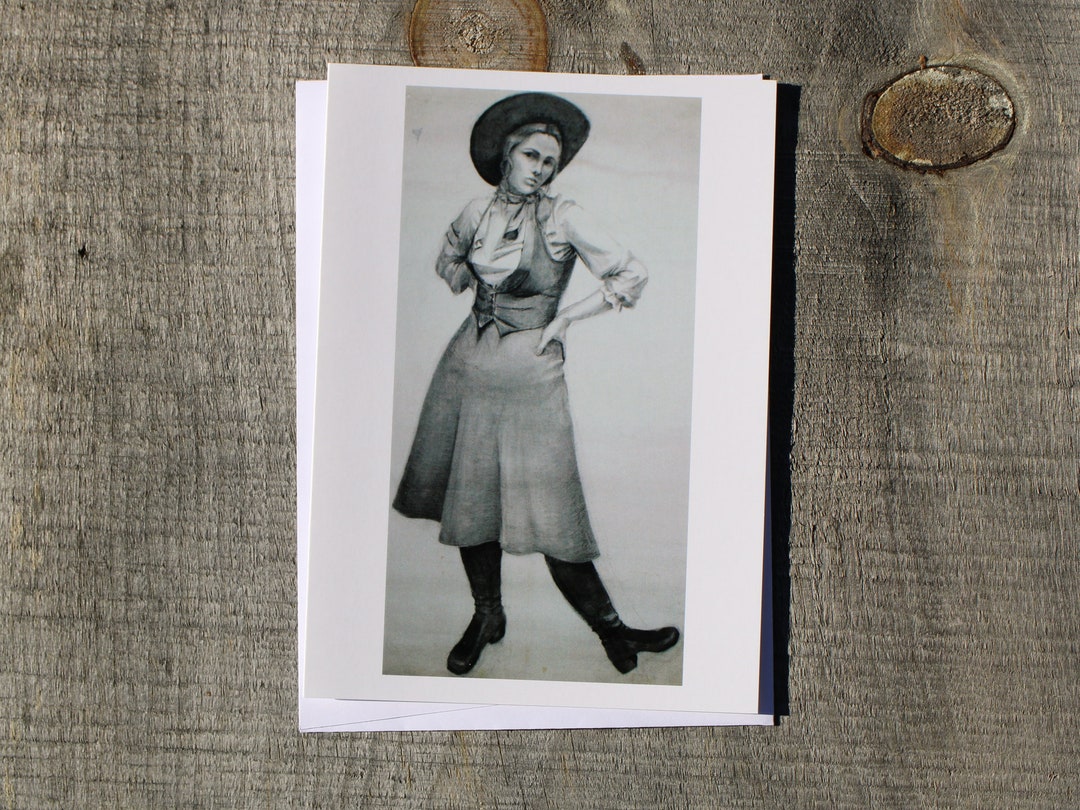 Holly Meade Self Portrait Circa 1977 / Charcoal and Pencil / Cowgirl ...