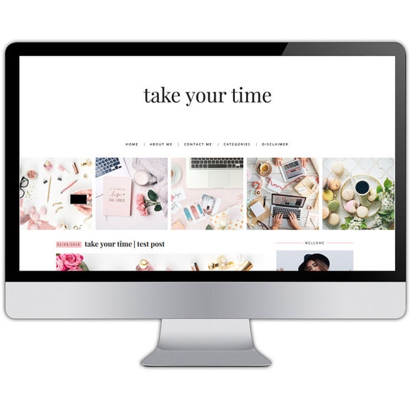 Blogger Template - Etsy
