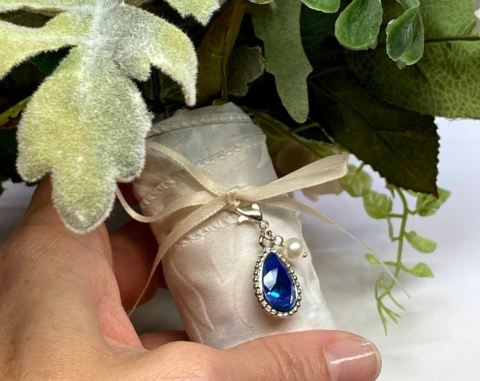 Something Blue for Bride-something Blue Charm-beach Wedding-wedding ...