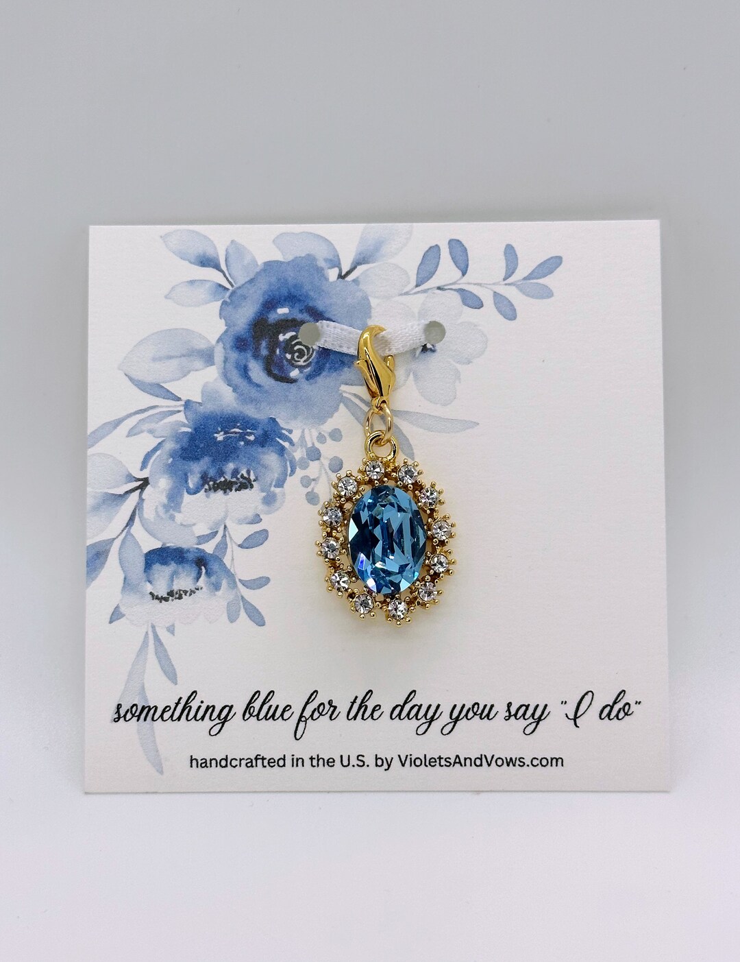 Something Blue for Bride-something Blue Charm-elegant Wedding Gown ...