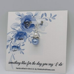 Something Blue for Bride-something Blue Charm-beach Wedding-wedding ...