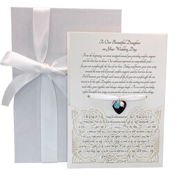 Letter to Bride From Mom on Wedding Day - Etsy