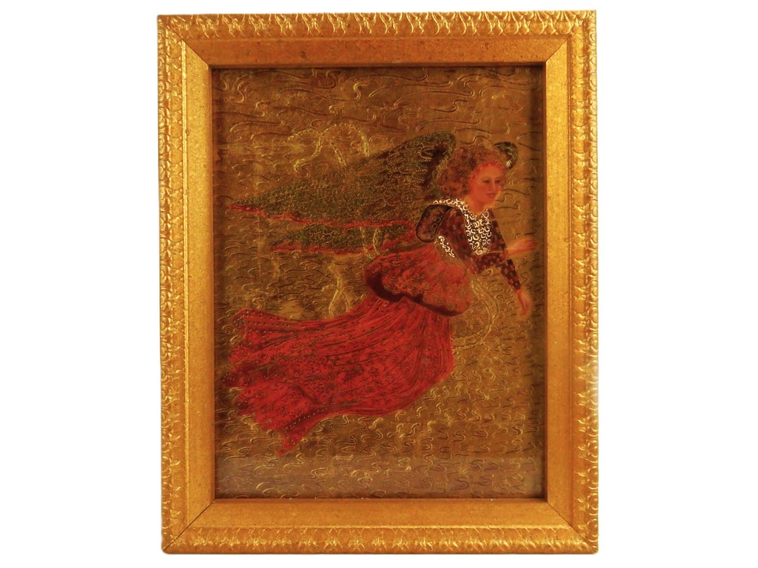 Kay Jackson Print "guardian Angel of Flight", Art Deco Wall Hangings ...