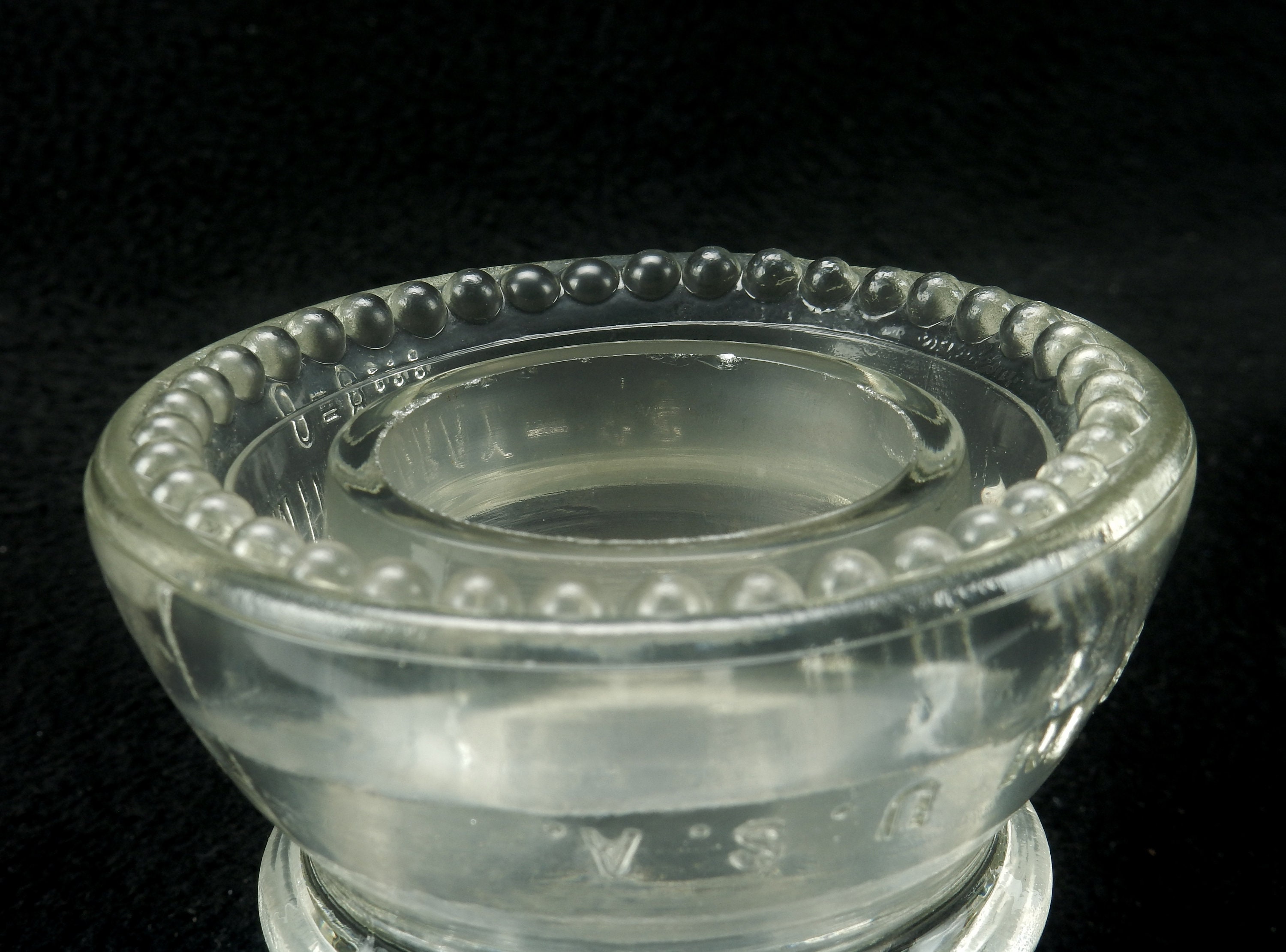 Vintage Electrical Insulator Clear Glass Pin Style Hemingray | Etsy