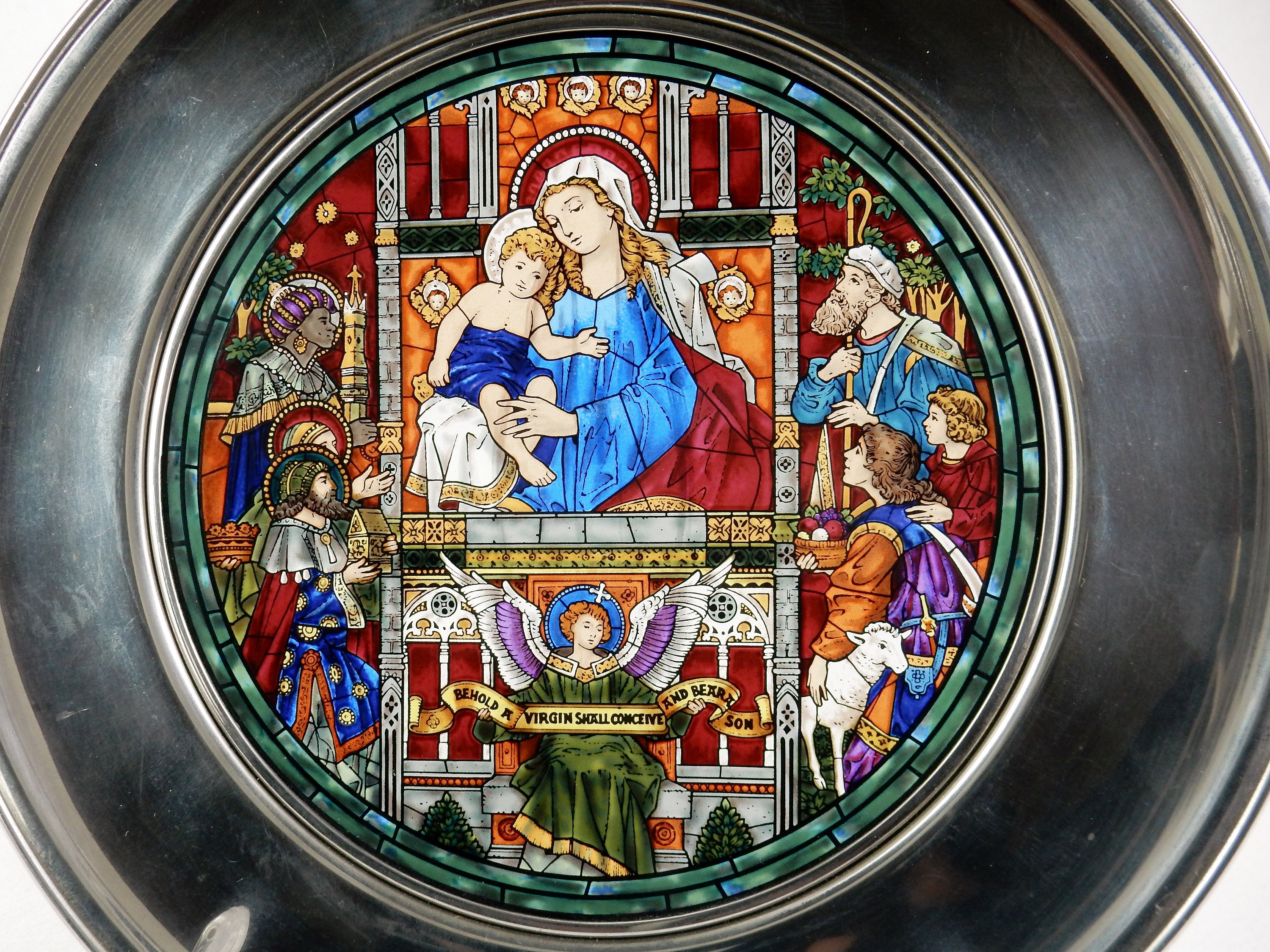 Advent Stained Glass