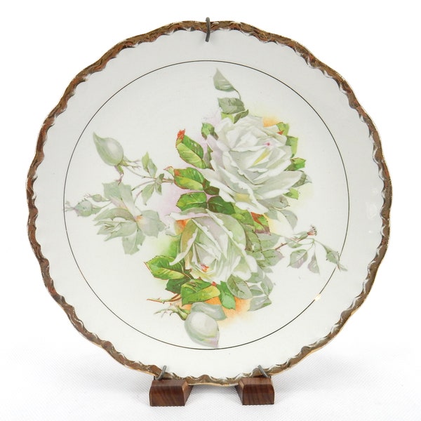 Scalloped Edge Plate - Etsy