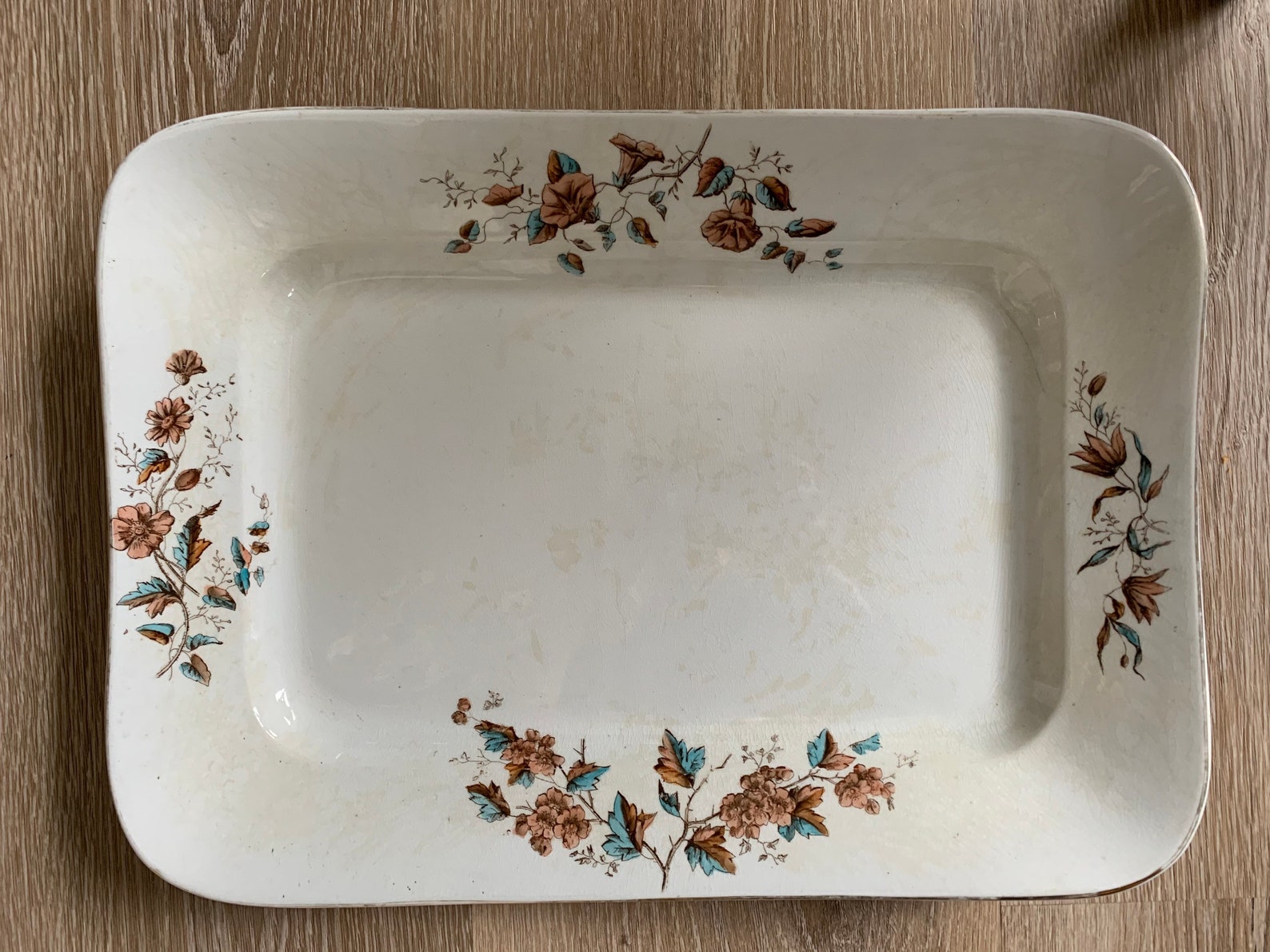 Antique Ironstone Meat Platter Maddock & Company England - Etsy