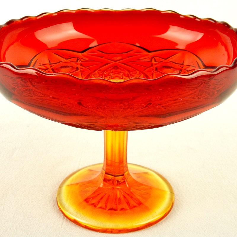 Amberina Glass - Etsy