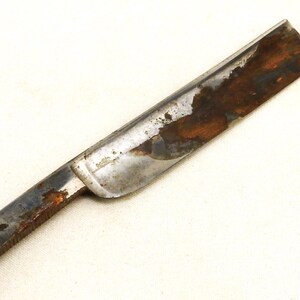 Landers Frary & Clark Vintage Straight Razor, Goddess on Bakelite ...