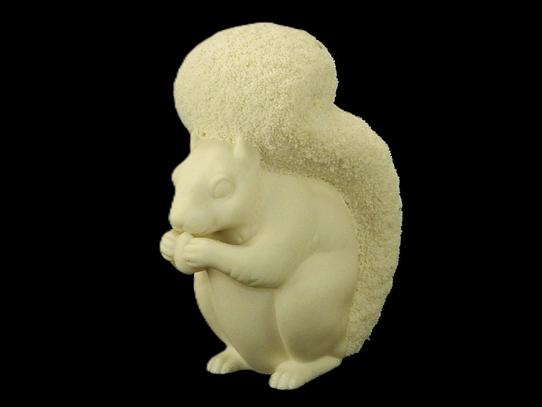 Snowbabies Collectible Easter White Squirrel Porcelain Figurine ...