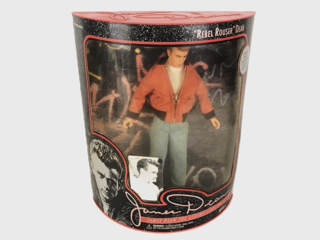 James Dean Collector Doll, "rebel Rouser" (jimmy) Dean, Original Box ...