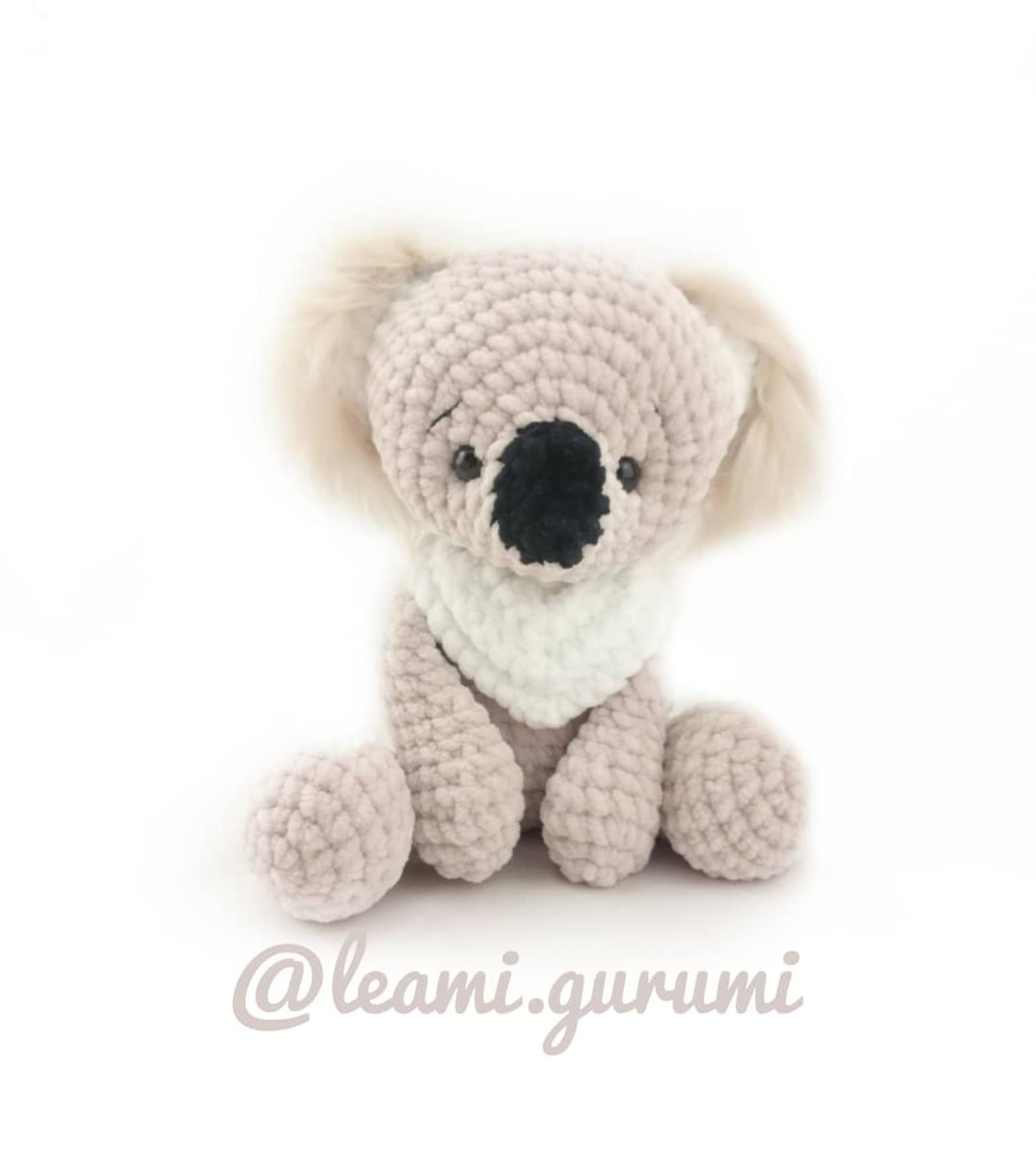 PDF ENGLISH Crochet Pattern Koko Koala Amigurumi 2 Versions Leami - Etsy