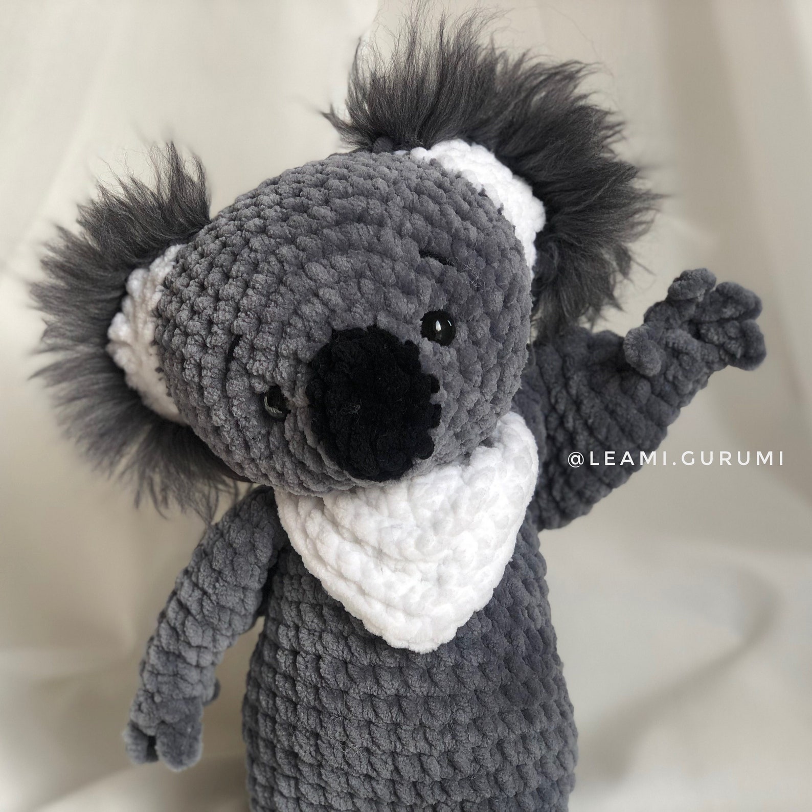 PDF ENGLISH Crochet Pattern Koko Koala Amigurumi 2 Versions Leami - Etsy