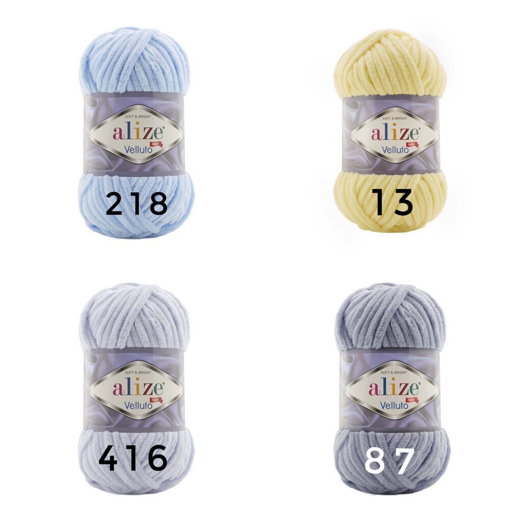 Alize Velluto 100g/68m | Etsy