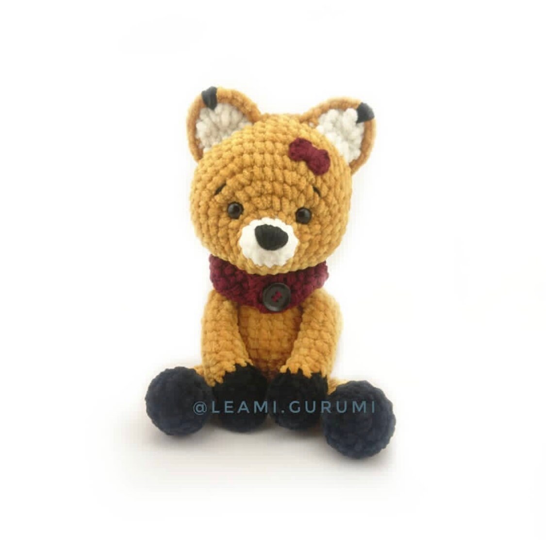 PDF Crochet Pattern Foxi Fox in ENGLISH haekelnundkuscheln | Etsy