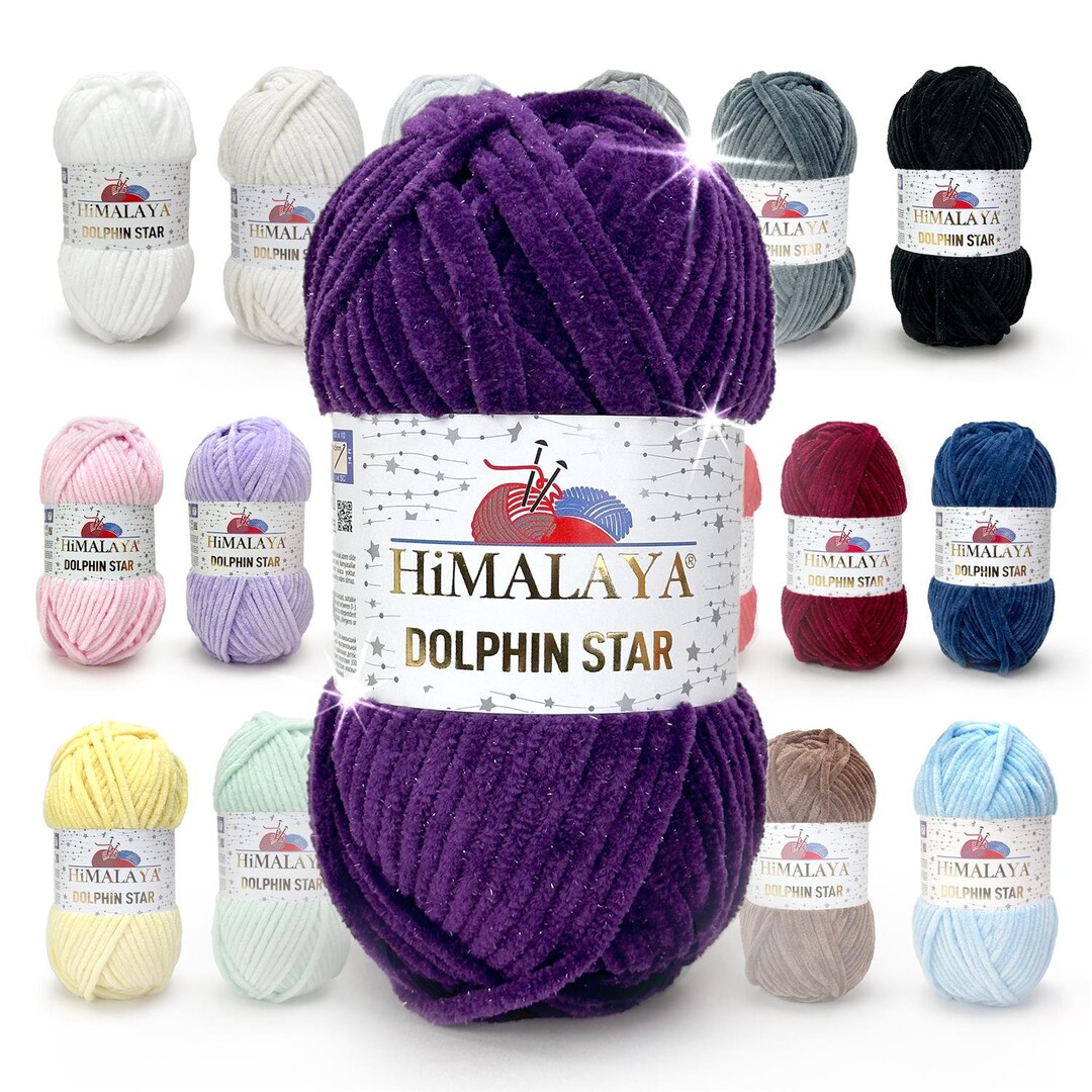 Himalaya Dolphin Star 100g/120m glitter - Etsy