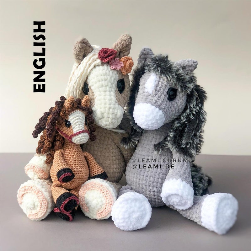 Pony Crochet Pattern - Etsy