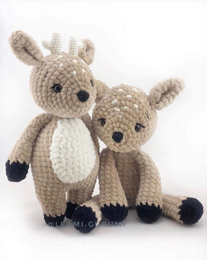 5 X PDF ENGLISH Crochet Pattern: Fox Foxi, Dog Elvis, Deer Rita, Koala ...