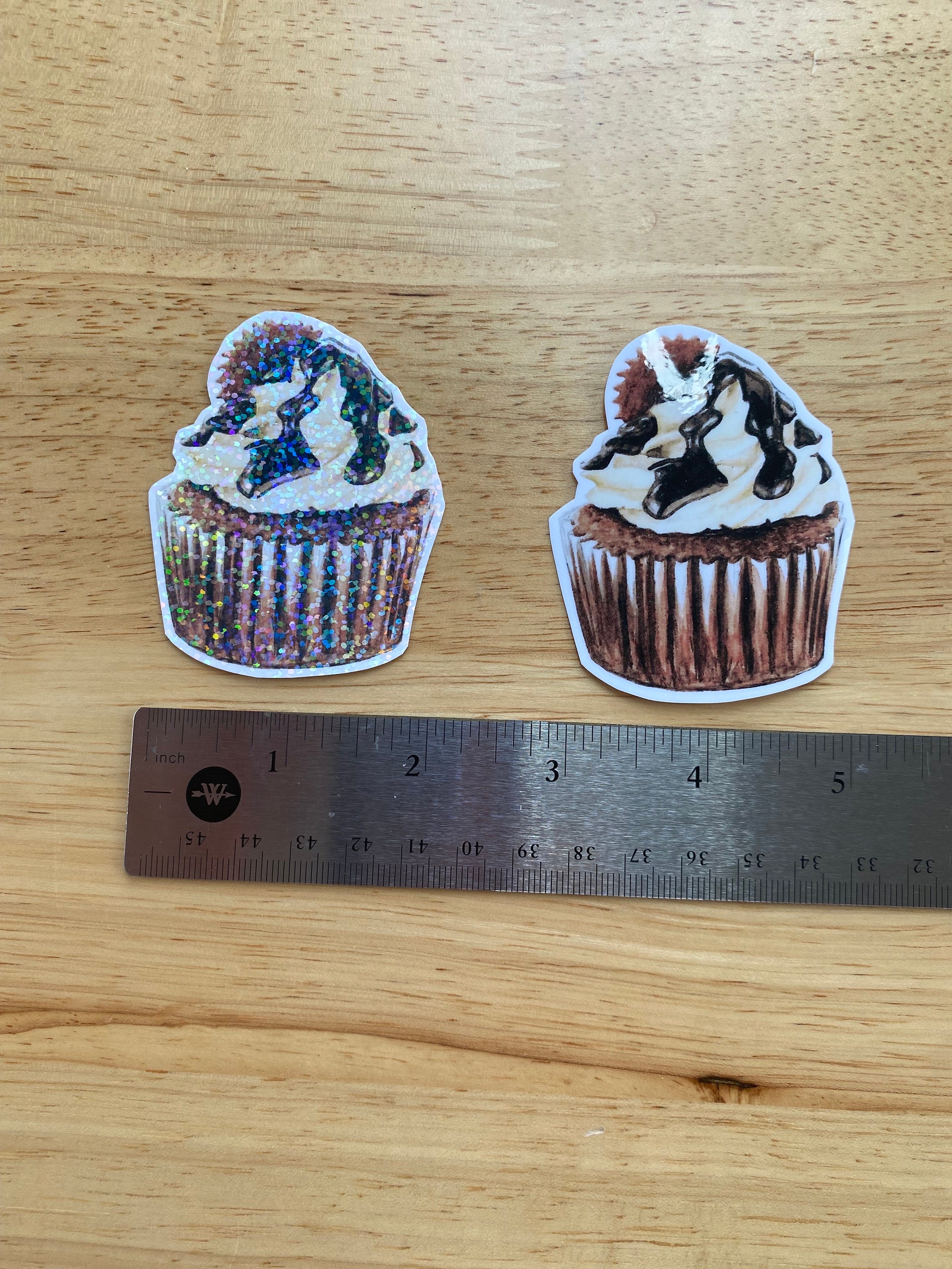 Reese's Fudge Cupcake Sticker, Peanutbutter Lover Gift , Chocolate ...