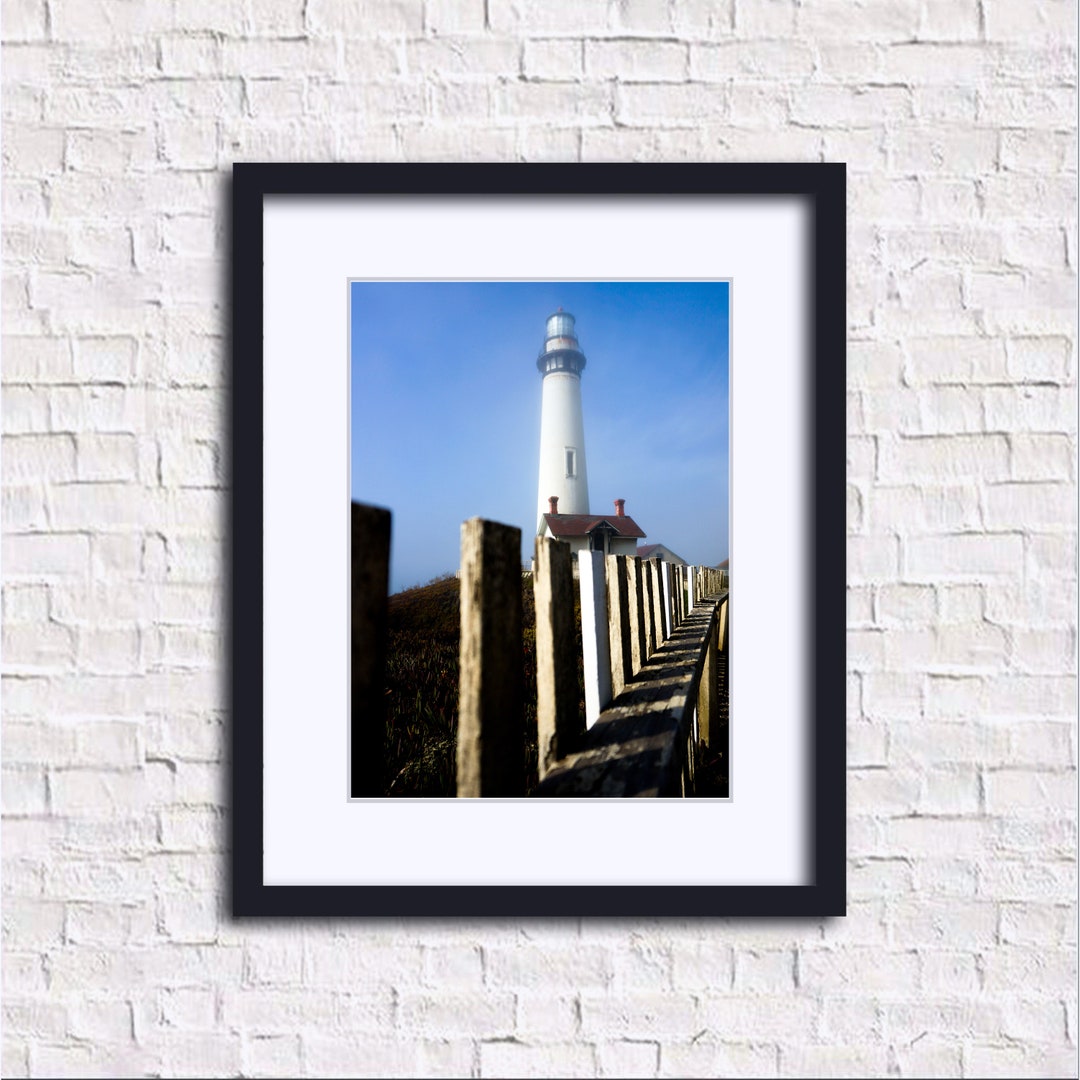 Stampe fotografiche fine art, Faro di Pelican Point, California del ...