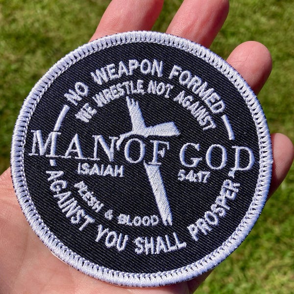 Embroidered Patch for Men - Etsy