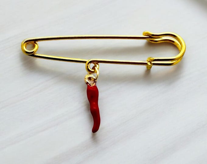 Italian Horn Pin | Cornicello | Italian Pin | Italian Baby Gift ...