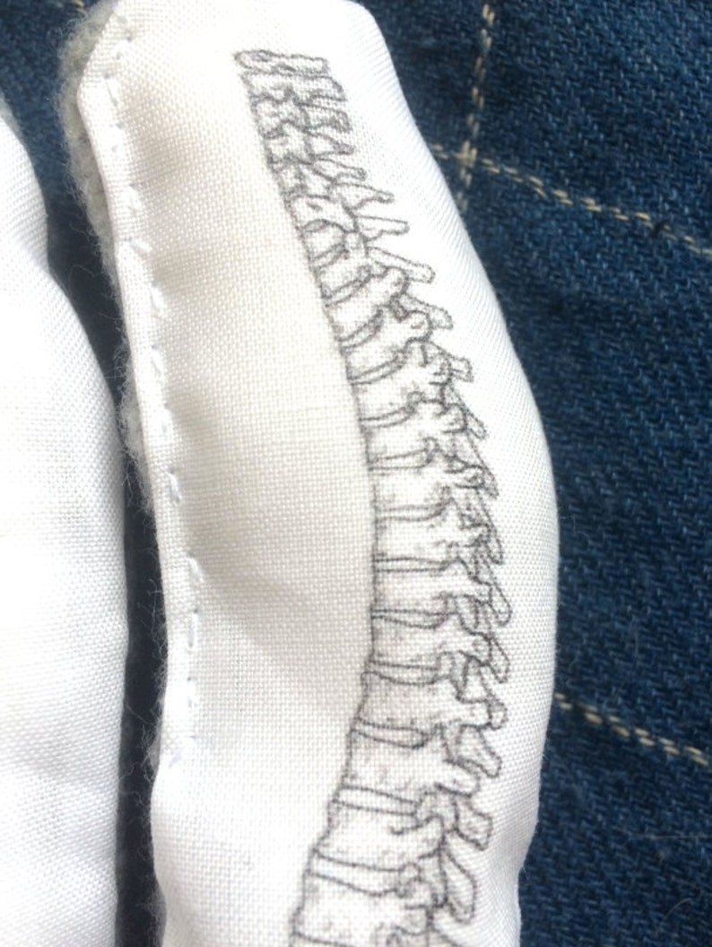 Mini Anatomical Spine Plushies | Handmade Ornaments | Medical Student ...