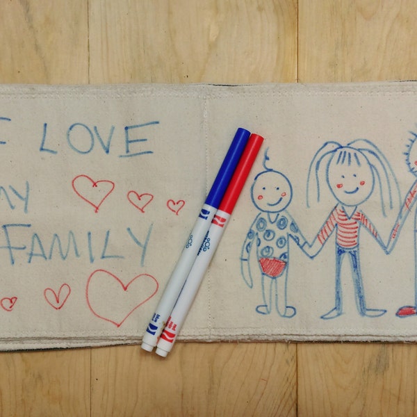 Washable Coloring Book Fabric - Etsy