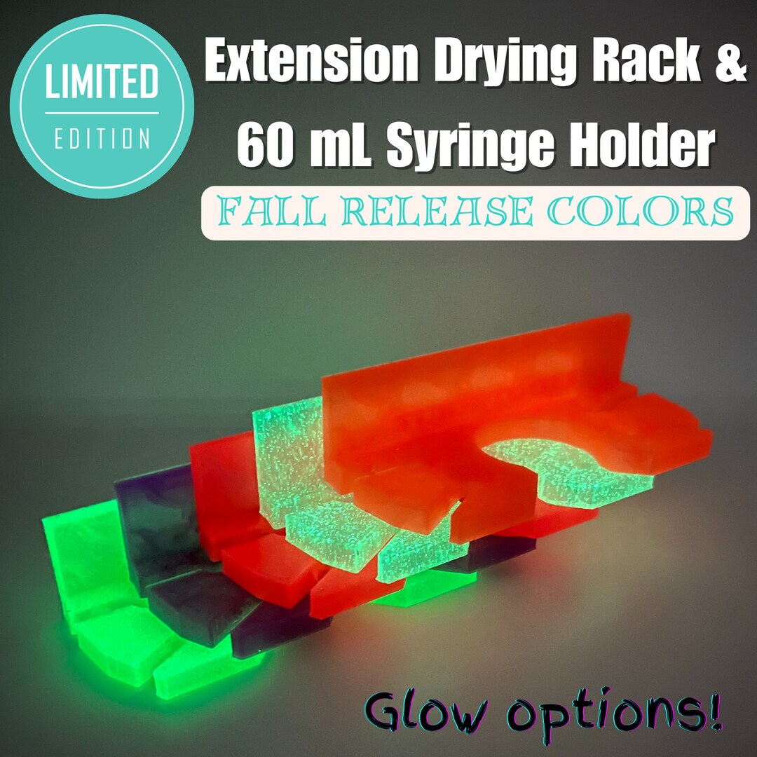 Limited Edition COMBO G Tube Extension Drying Rack & 60 Ml Syringe ...