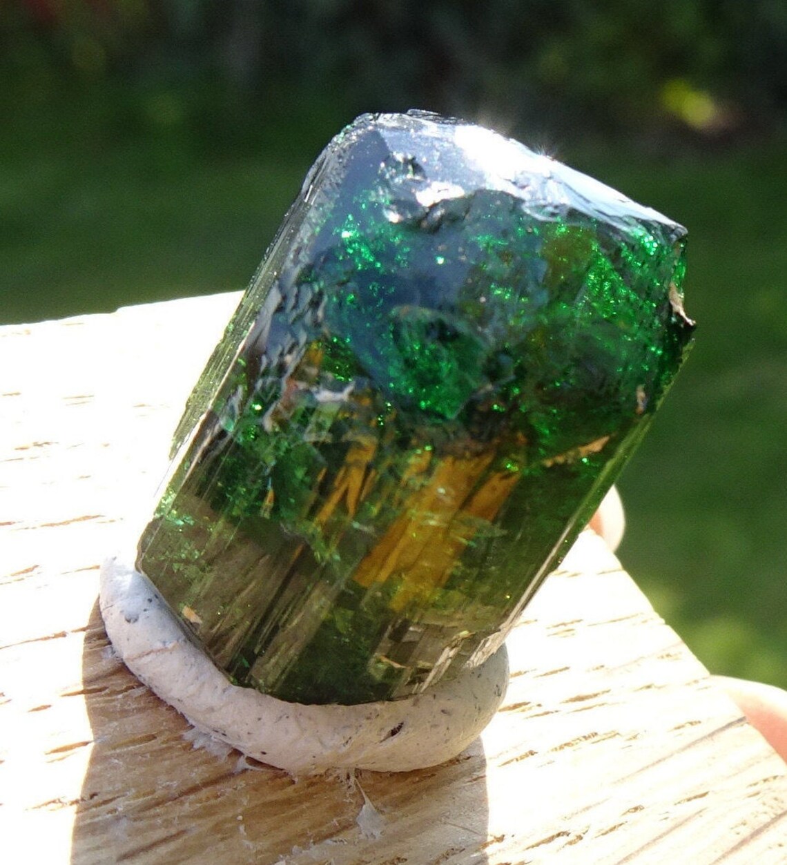 Chrome Tourmaline 8.45 gram DT Dravite Crystal Landanai | Etsy