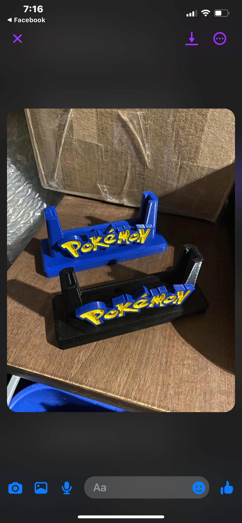 3D Printed Card Stand - Etsy